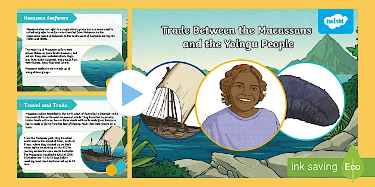 Trade Between the Macassans and the Yolngu People PowerPoint