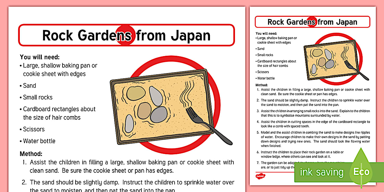 VIC Rock Gardens In Japan Activity (l'enseignant a fait)