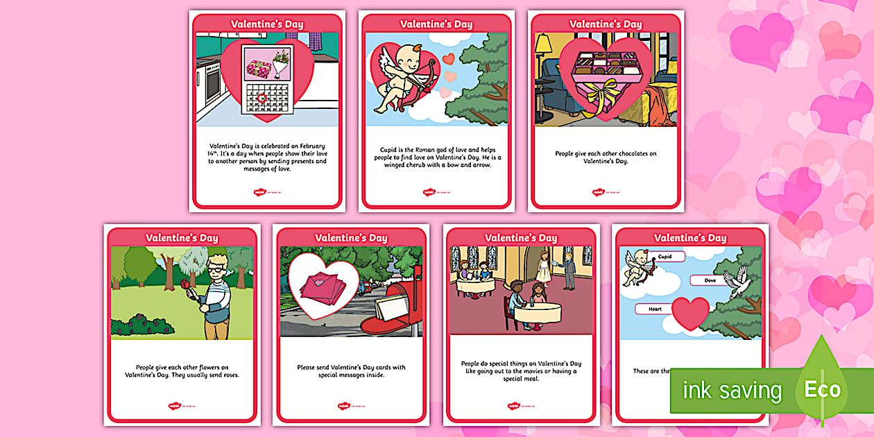 Valentine's Day Facts Posters | Printable Resource | Twinkl