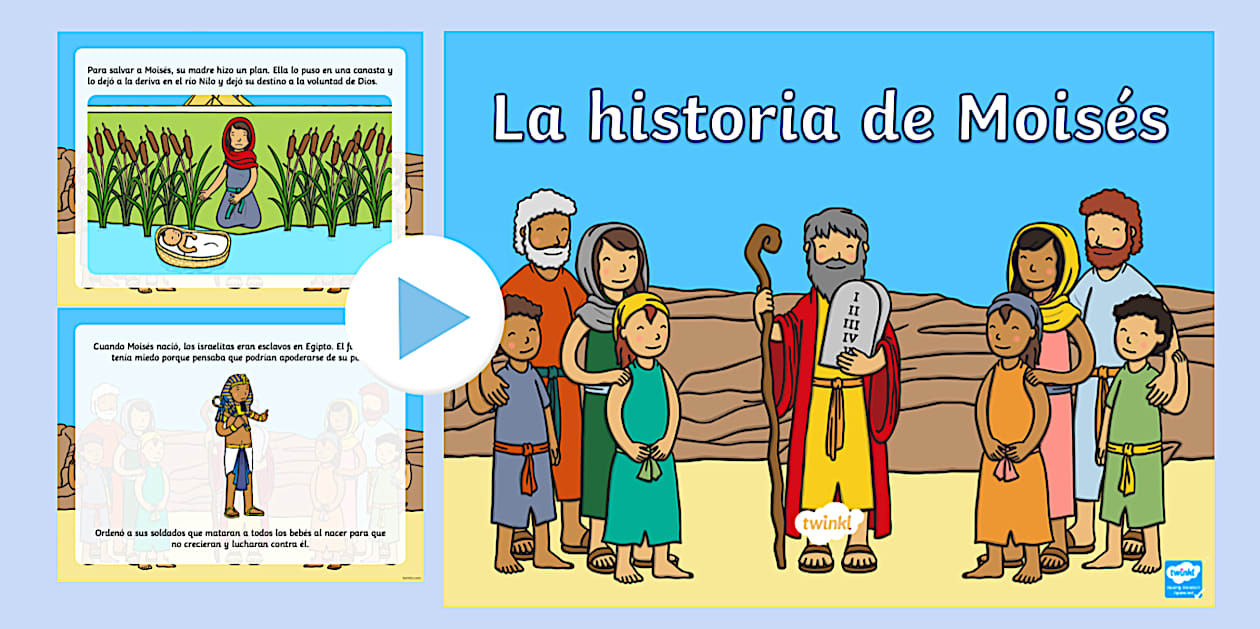 PowerPoint: La historia de Moises (Hecho por educadores)
