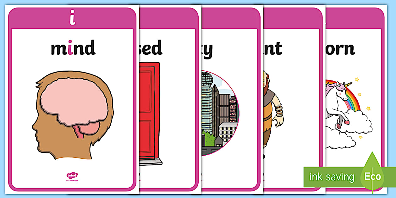 Phase 5 Alternative Pronunciations With Pictures - Twinkl