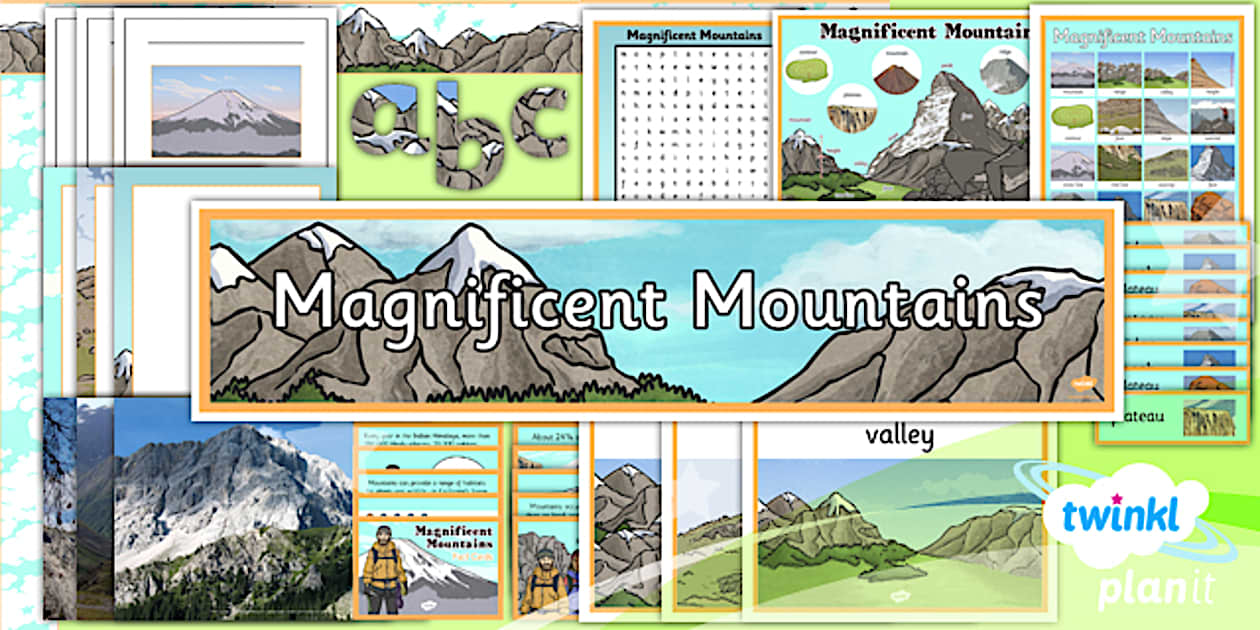 Mountain Ranges Additional Resources - Year 5 Geography