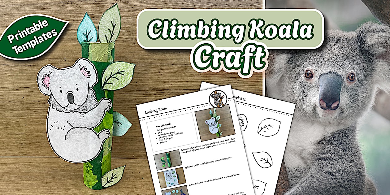 Climbing Koala Craft