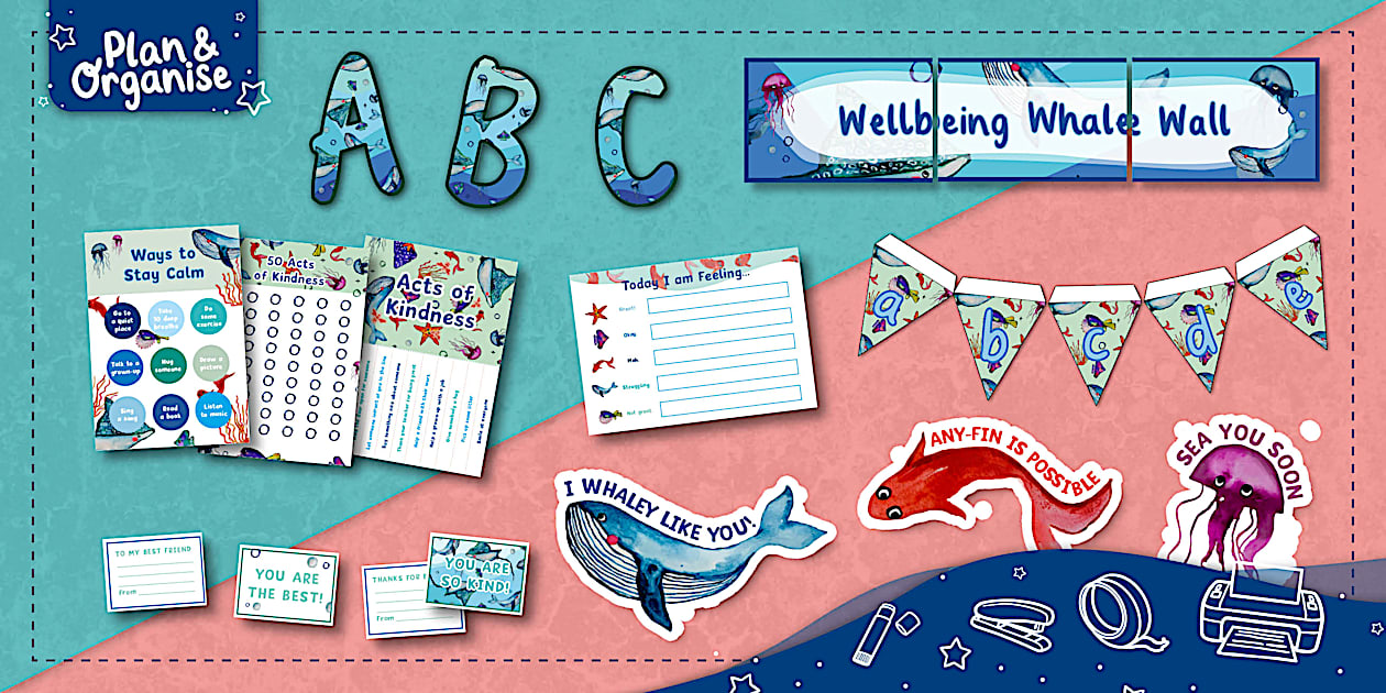Under the Sea | Calm & Wellbeing Classroom Display Pack