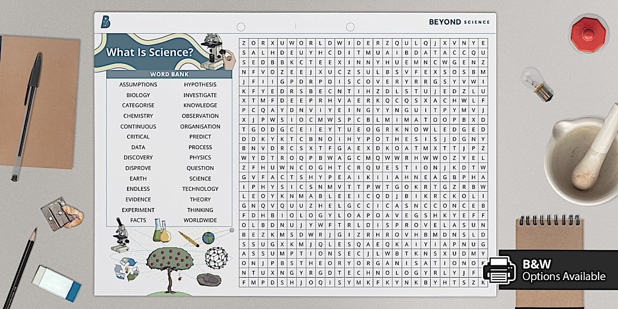 What is Science? Word Search | Twinkl Resources - Twinkl