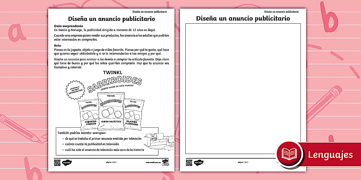 Anuncio publicitario - Diseño