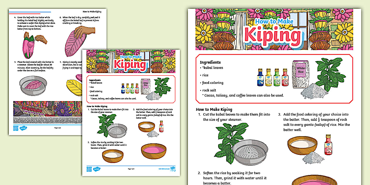 How to Make Kiping | Grades 2 - 6 | Twinkl (teacher made)
