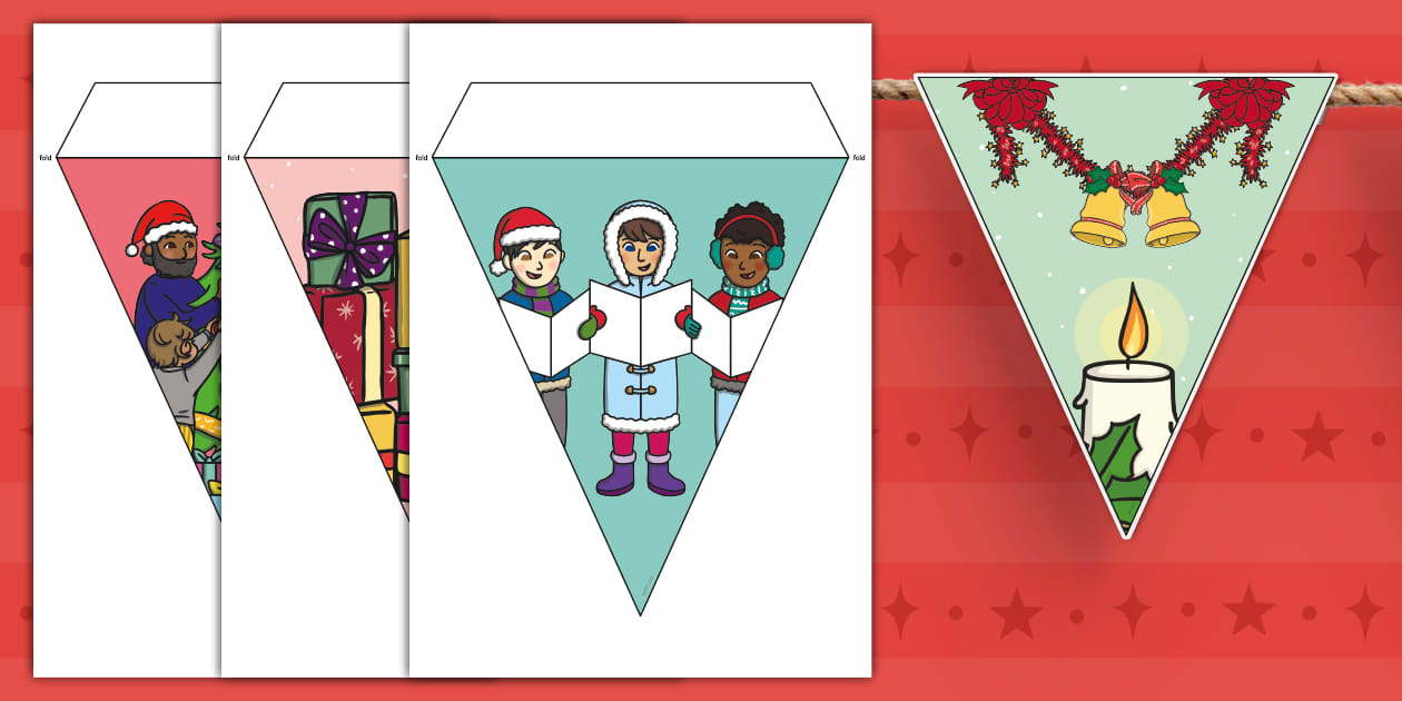 Christmas Bunting | Xmas Bunting Ideas (teacher made)