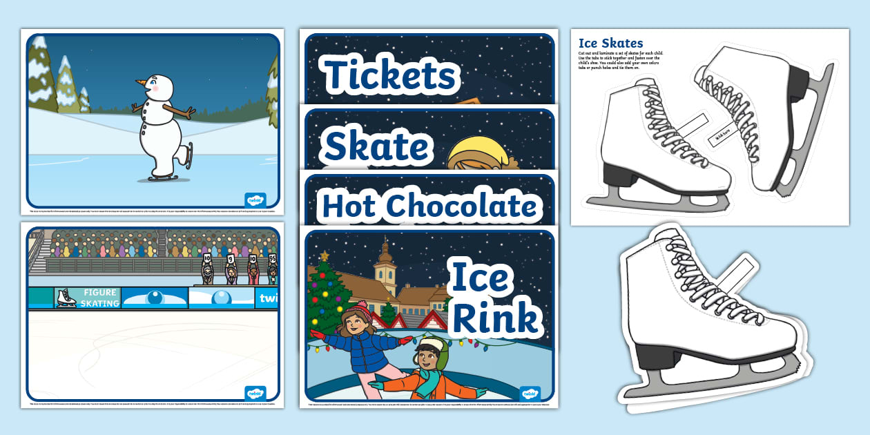Ice Skating Role-Play (teacher made) - Twinkl