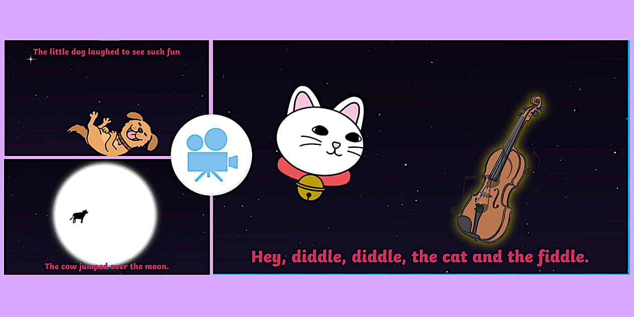 Nursery Rhyme: Hey Diddle Diddle Animation | Twinkl Go!