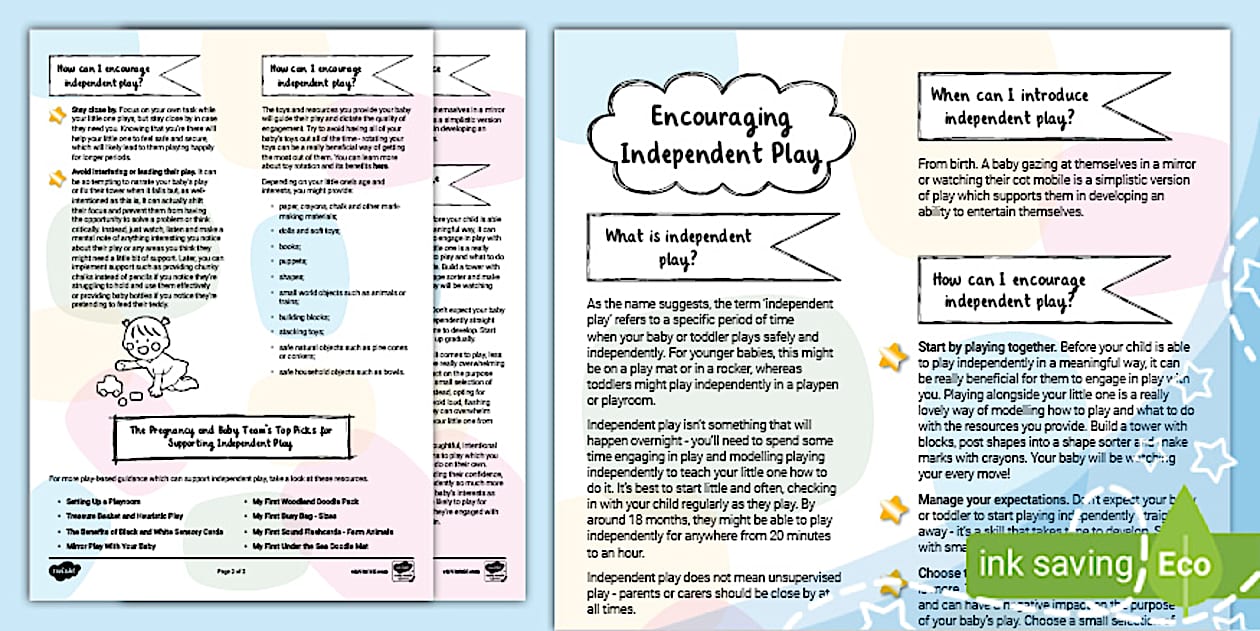 Guide To Encouraging Independent Play | Pregnancy Hub