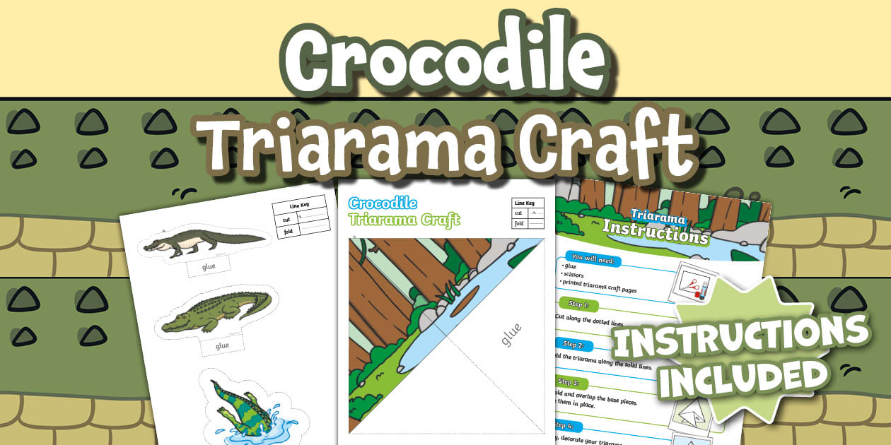 Crocodile Triarama Craft
