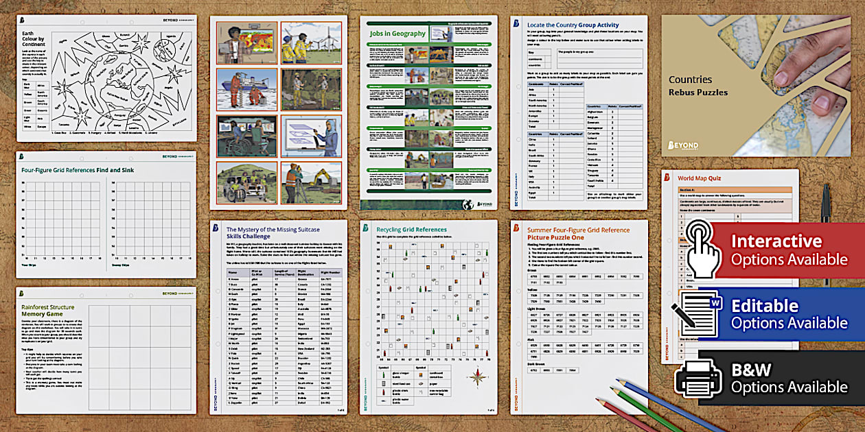 Summer Geography Activities | Beyond