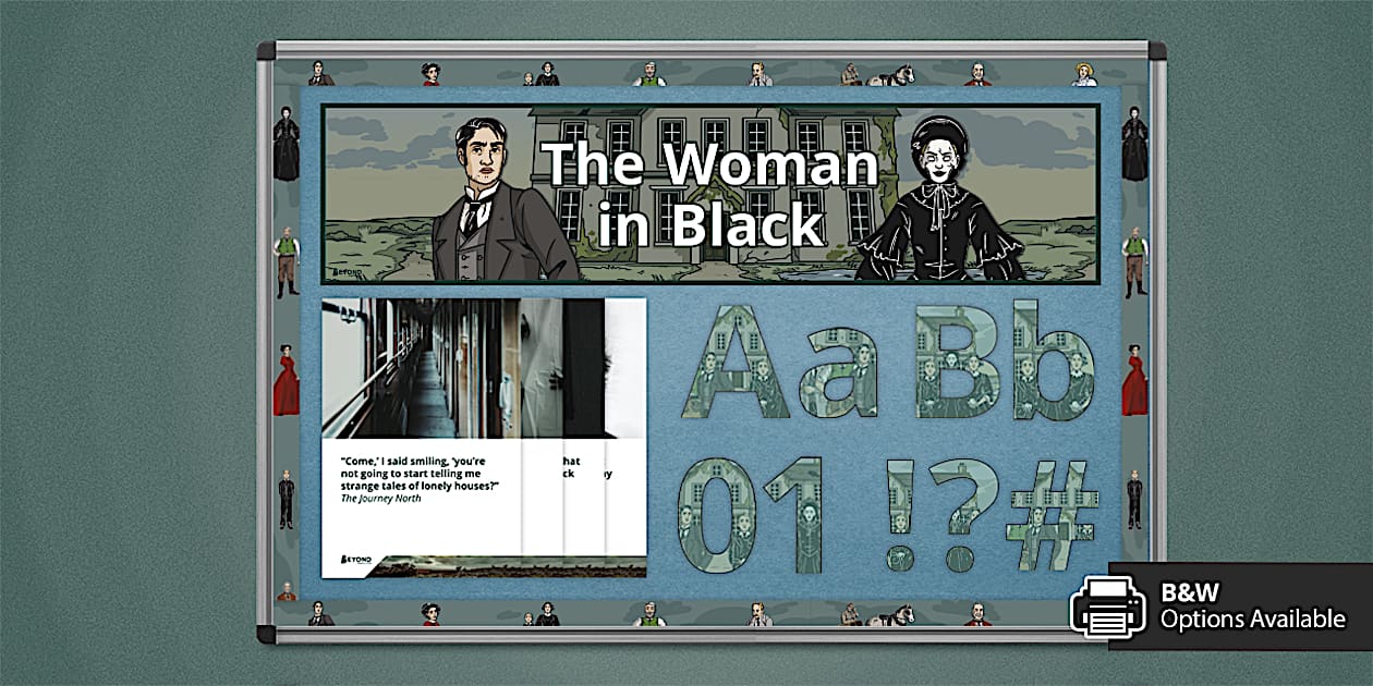 The Woman in Black Display Pack (Teacher-Made) - Twinkl