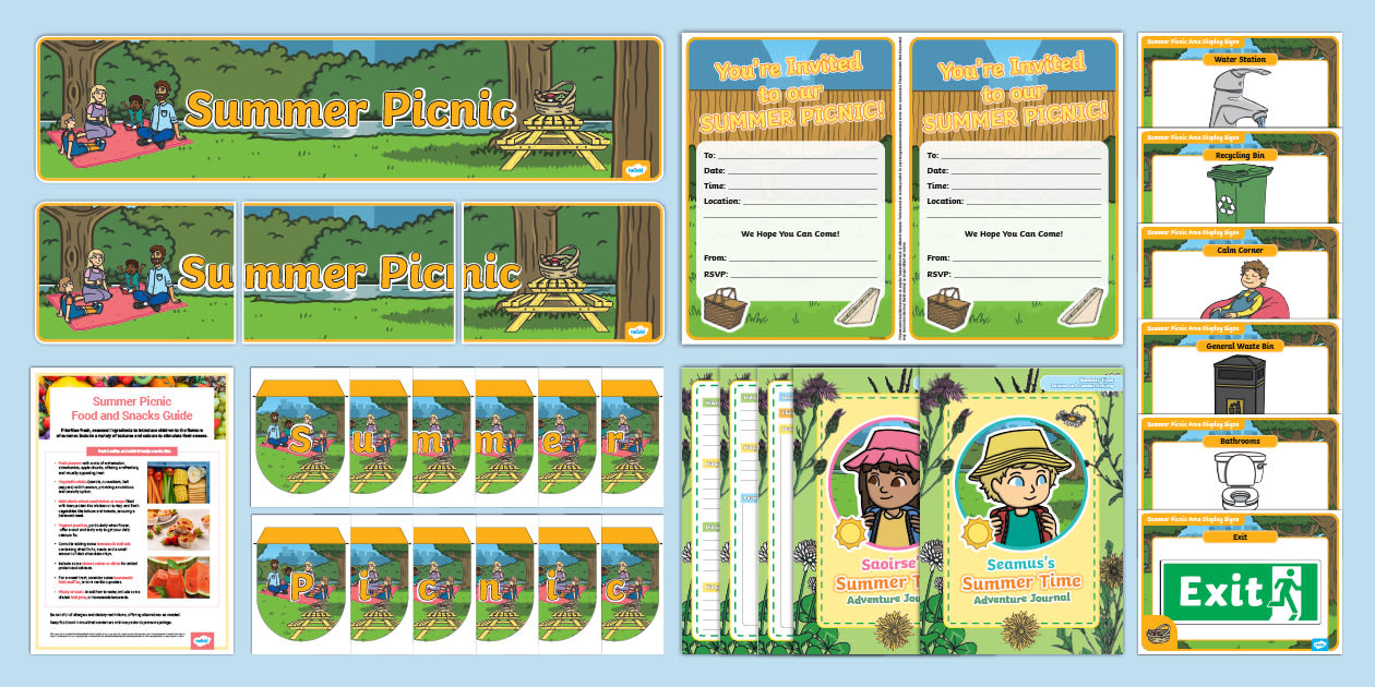 Summer Picnic Resource Pack