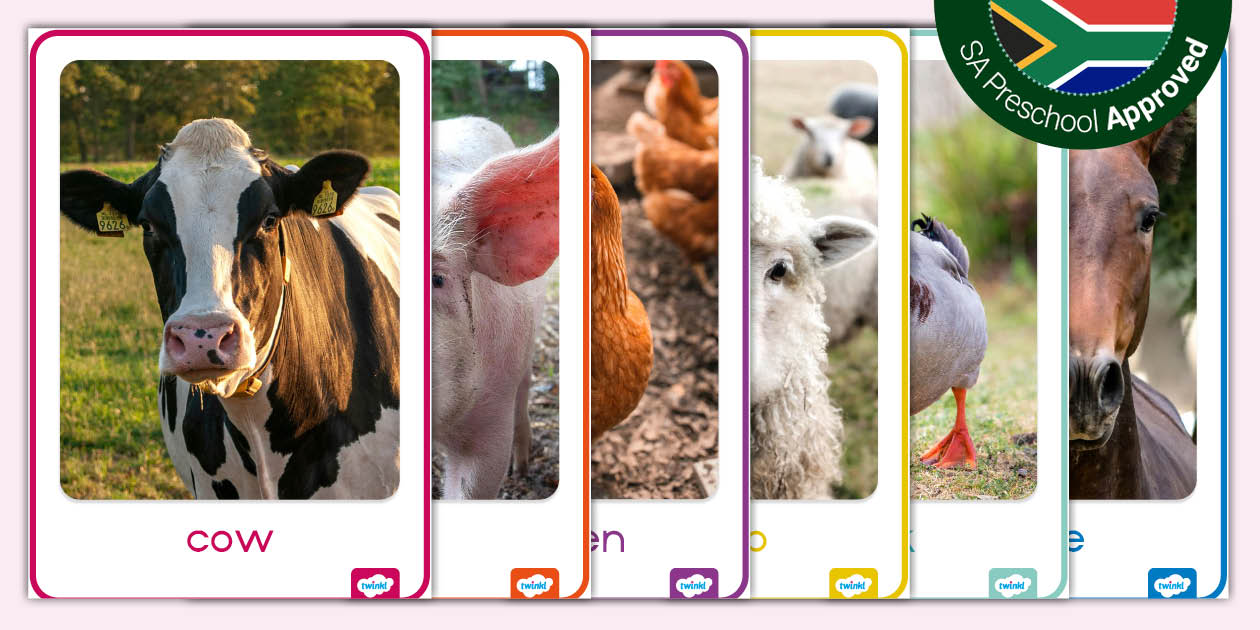 Preschool- On the Farm- Display Photos (teacher made)