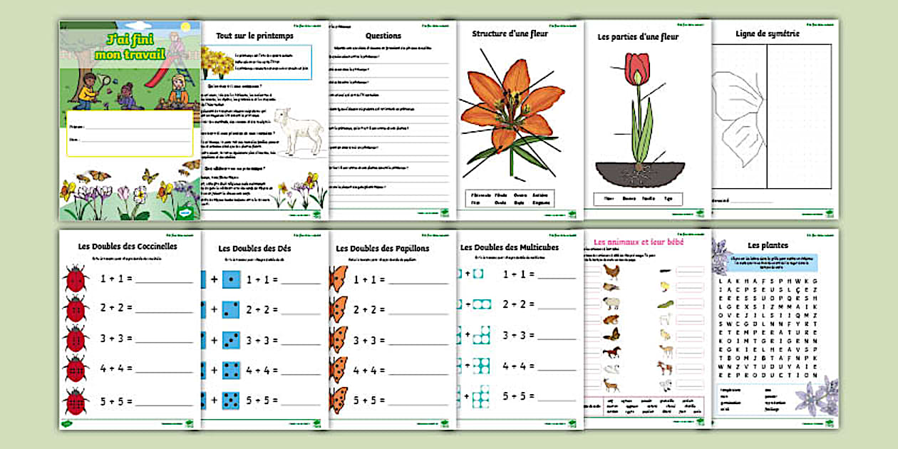 Livret d'activités - Travail en autonomie pour les CE1/CE2