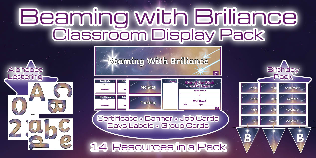 Brilliance Board Classroom Display Pack