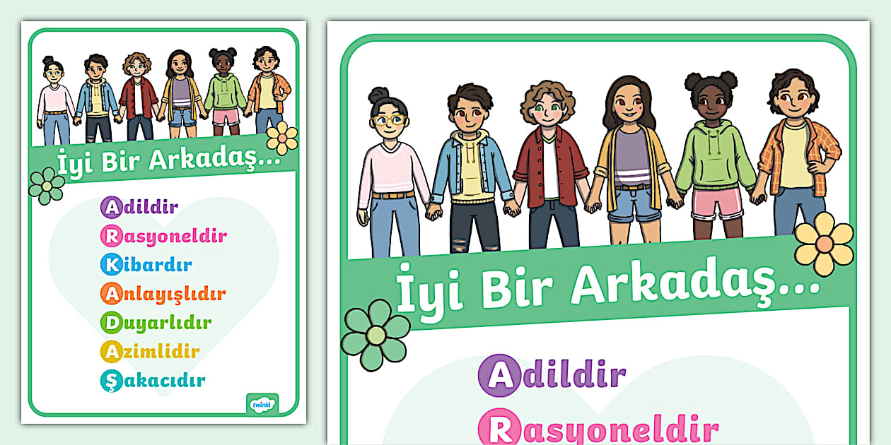Arkadaşlık Fotoğrafları ve Posteri | Twinkl - Twinkl
