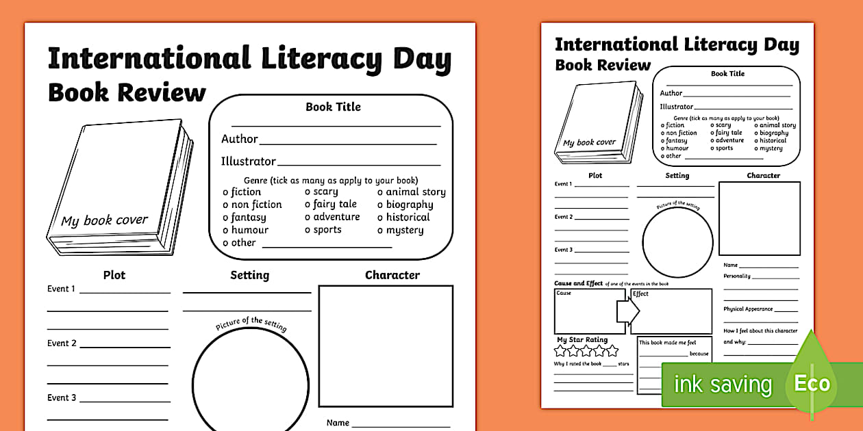 International Literacy Day Book Review - Twinkl