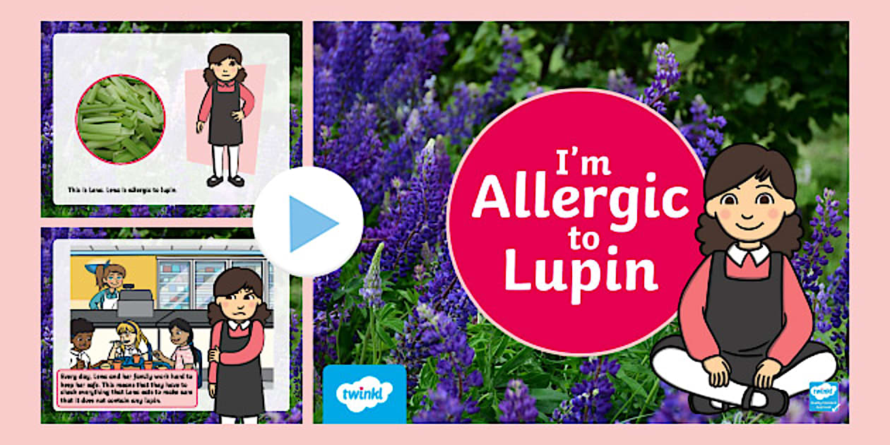 ‘I’m Allergic to Lupin’ Social Scenario PowerPoint