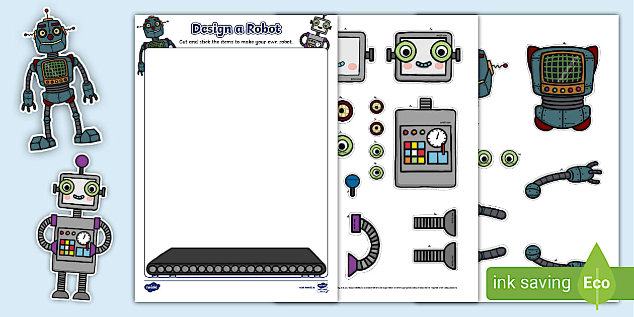 Design a Robot Cutting Skills Activity (teacher made)