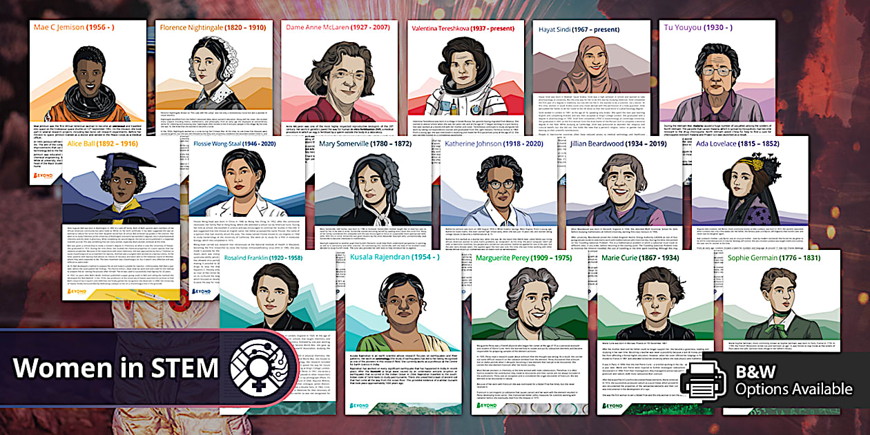 Women in STEM Display Pack | Secondary Science | Beyond