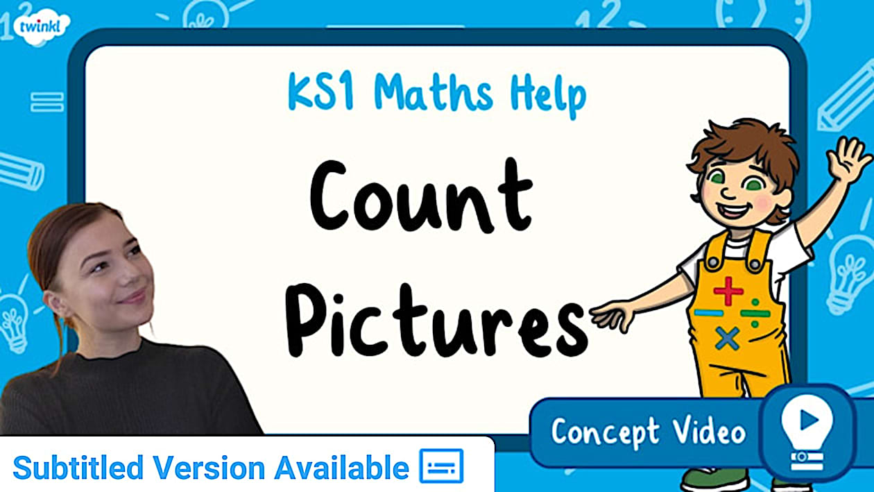 👉 Count Pictures | KS1 Maths Concept Video (teacher made)