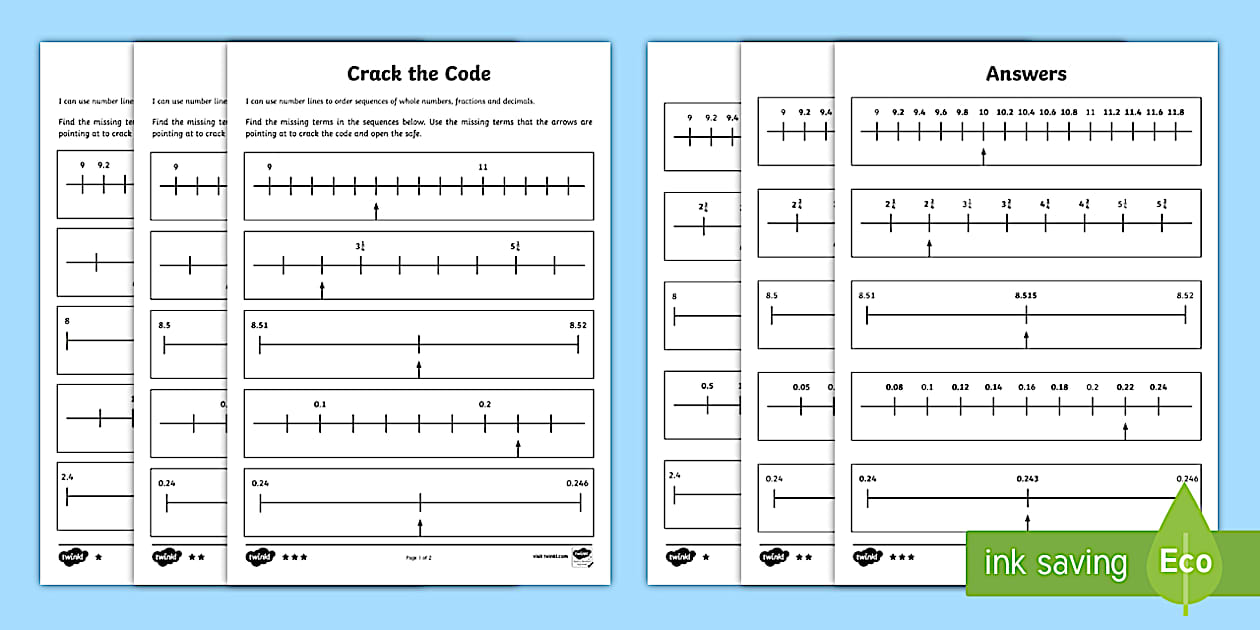 Crack The Code Worksheets - Years 5-6 - Maths (teacher made)