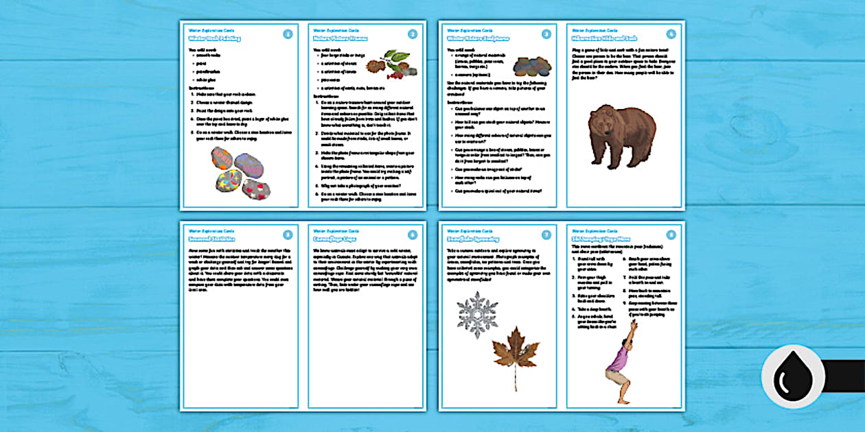 Winter in Canada: Intermediate Winter Exploration Cards