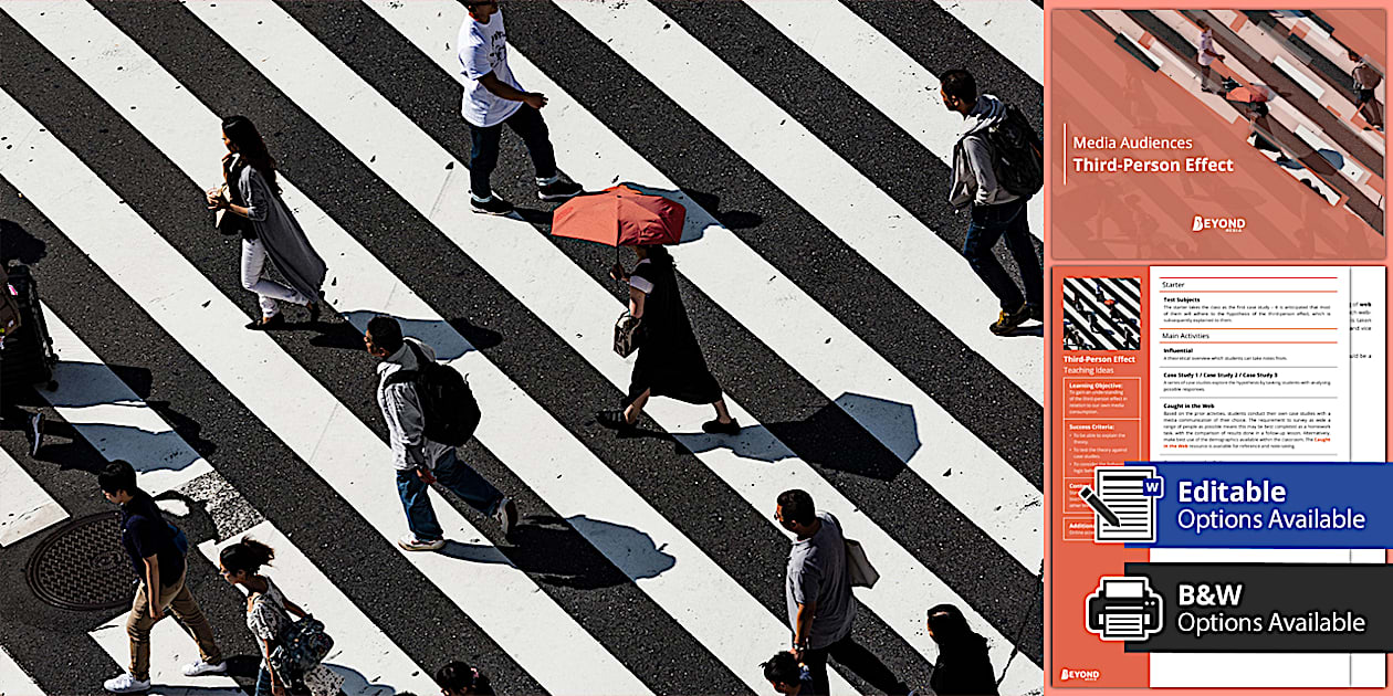 Third-Person Effect Lesson Pack (Teacher-Made) - Twinkl