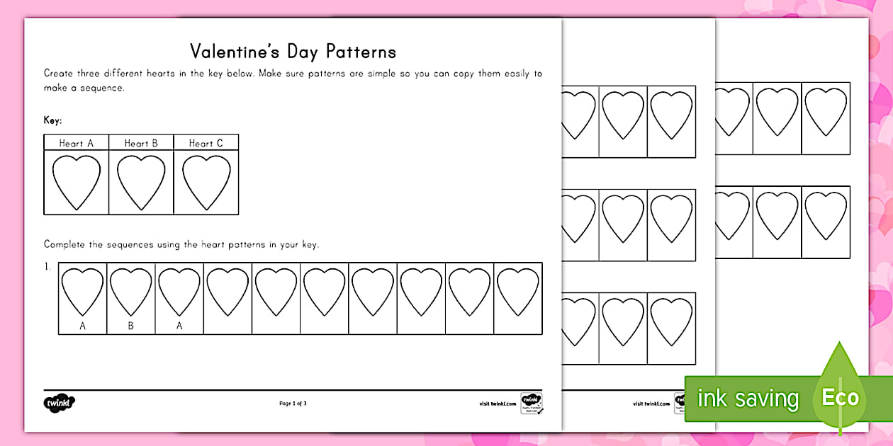 Valentine's Day Worksheet | K-2nd Grade | Twinkl USA