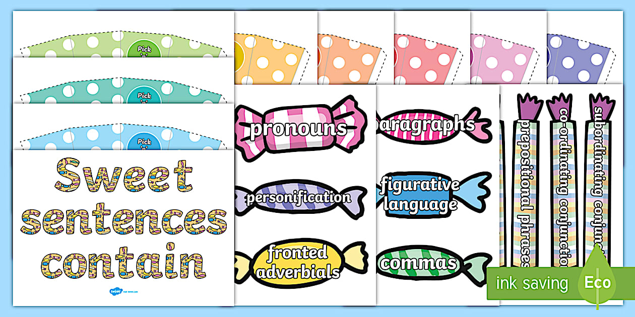 Year 6 Writing Expectations Pick and Mix Display Pack