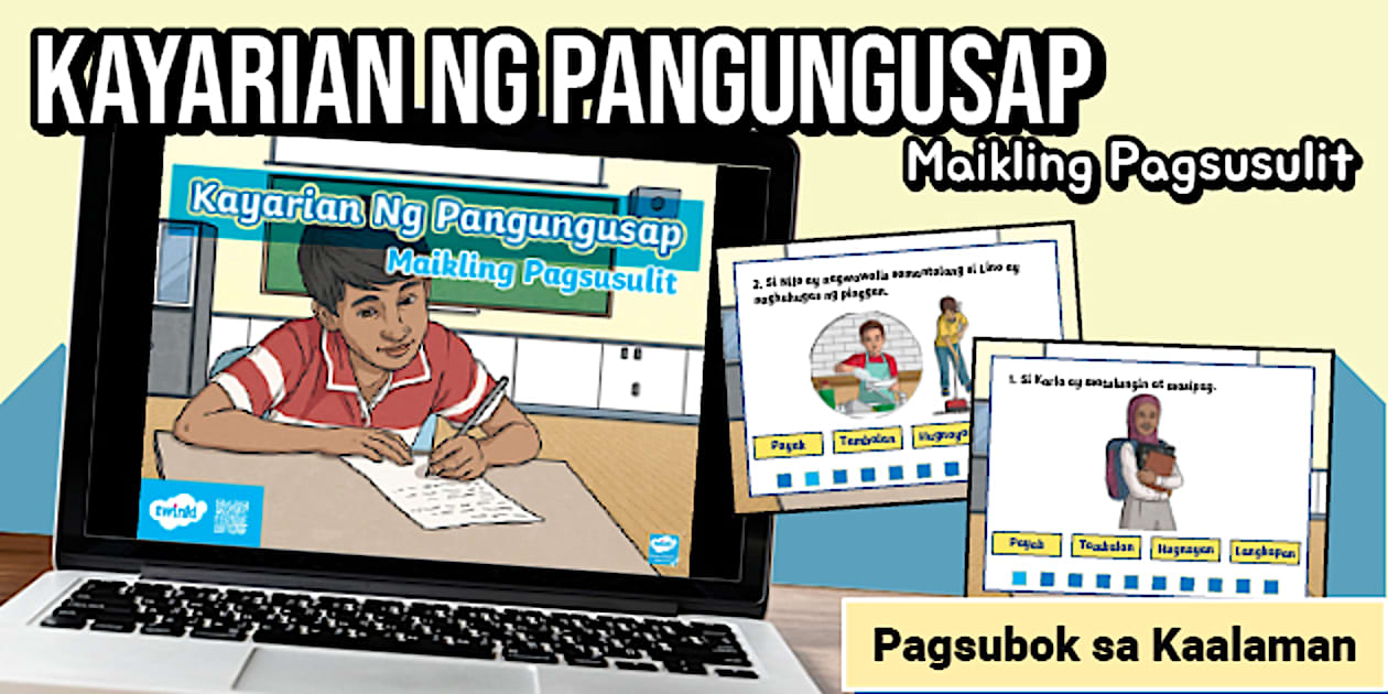 Kayarian Ng Pangungusap: Pop Quiz | Grades 4 - 6 | Twinkl PH
