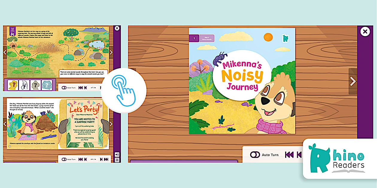 Level 1 Unit 4 Reading Scheme Book: Mikenna's Noisy Journey