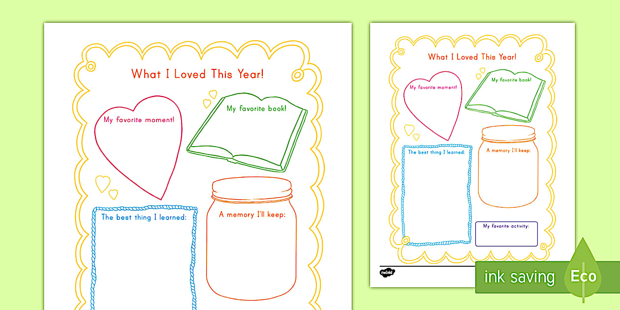 Last Day of School Writing Frames | Resources | Twinkl USA