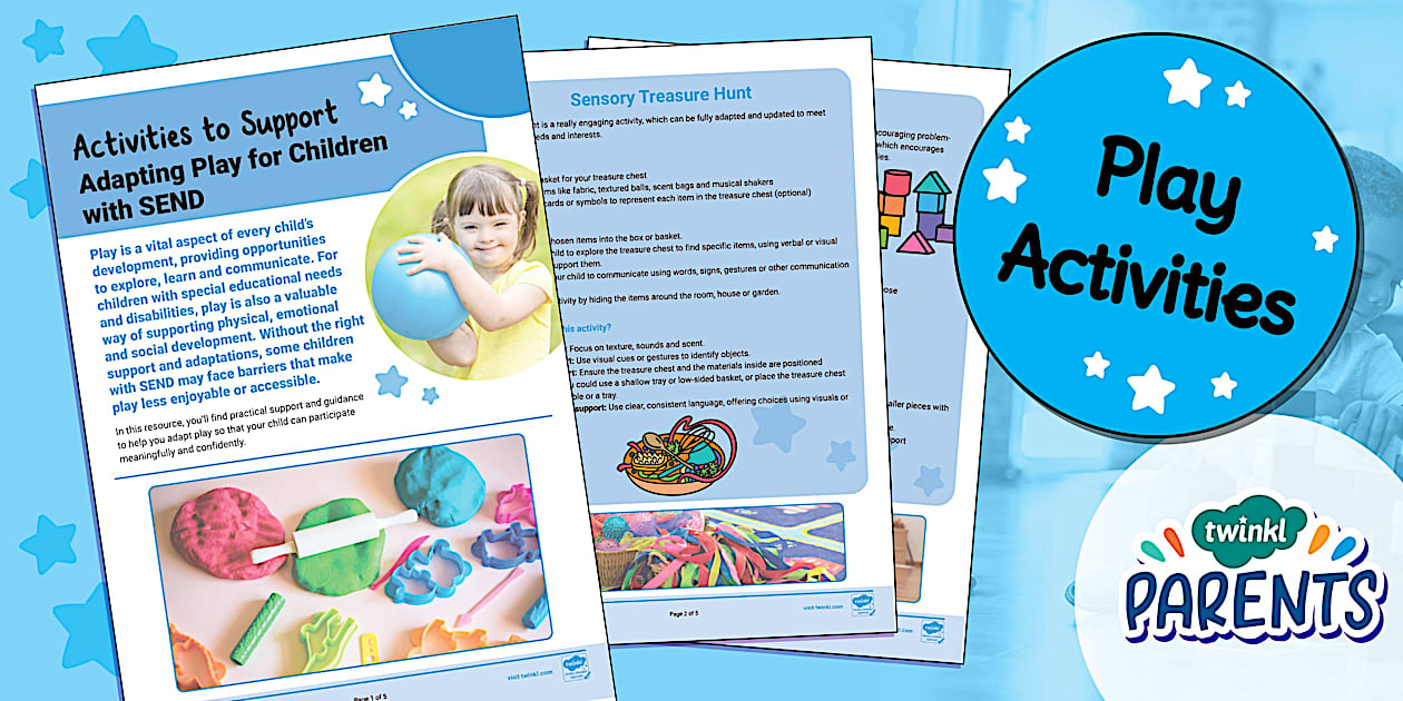 Adapting Play for Children with SEND