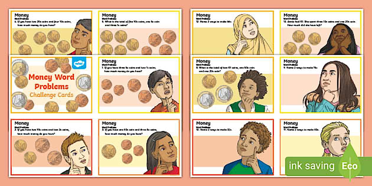 Money Task Cards | Maths Word Problems | Twinkl Resources