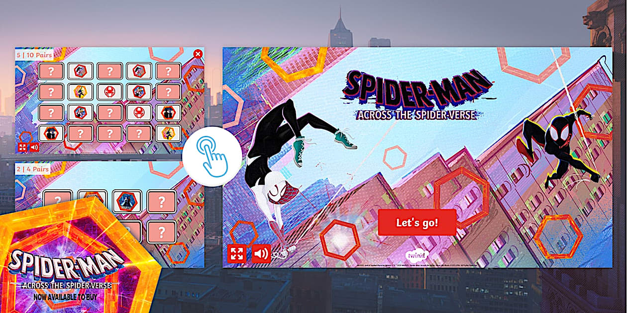 Spider-Man™: Matching Pairs Interactive Game