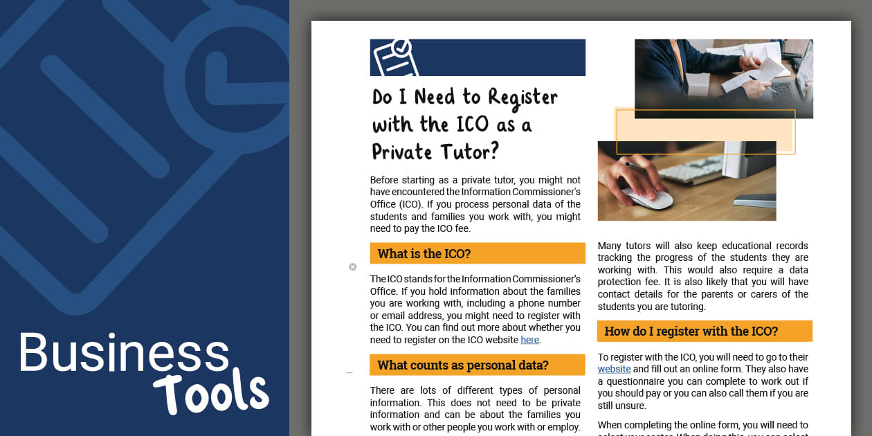 Do I Need to Register with the ICO as a Private Tutor?