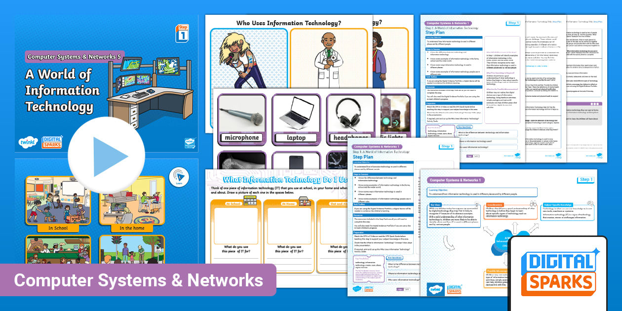 Digital Sparks: Computer Systems and Networks 1: Step 1
