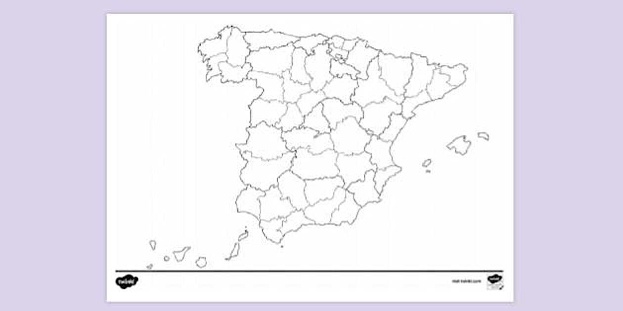 Spain Provinces Colouring | Colouring Sheets