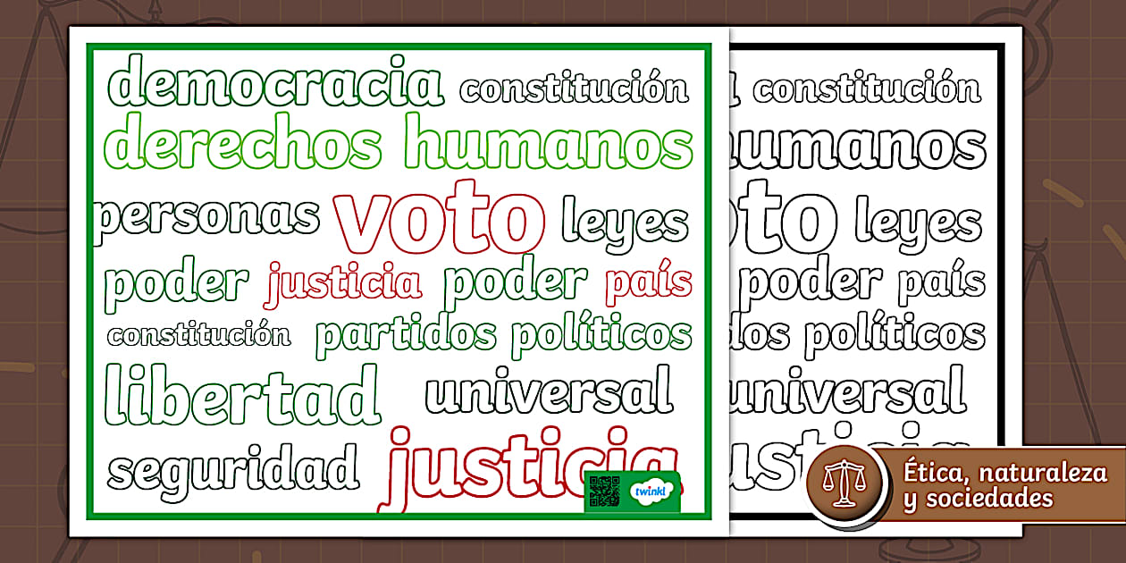 Democracia - collage (Teacher-Made) - Twinkl