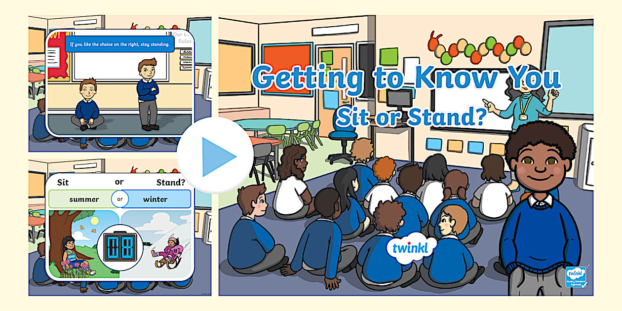 Sit or Stand Activity | Twinkl Resources (teacher made)