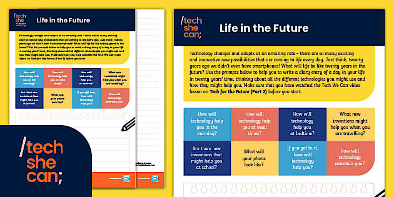 FREE! - Tech We Can: Life in the Future - Twinkl