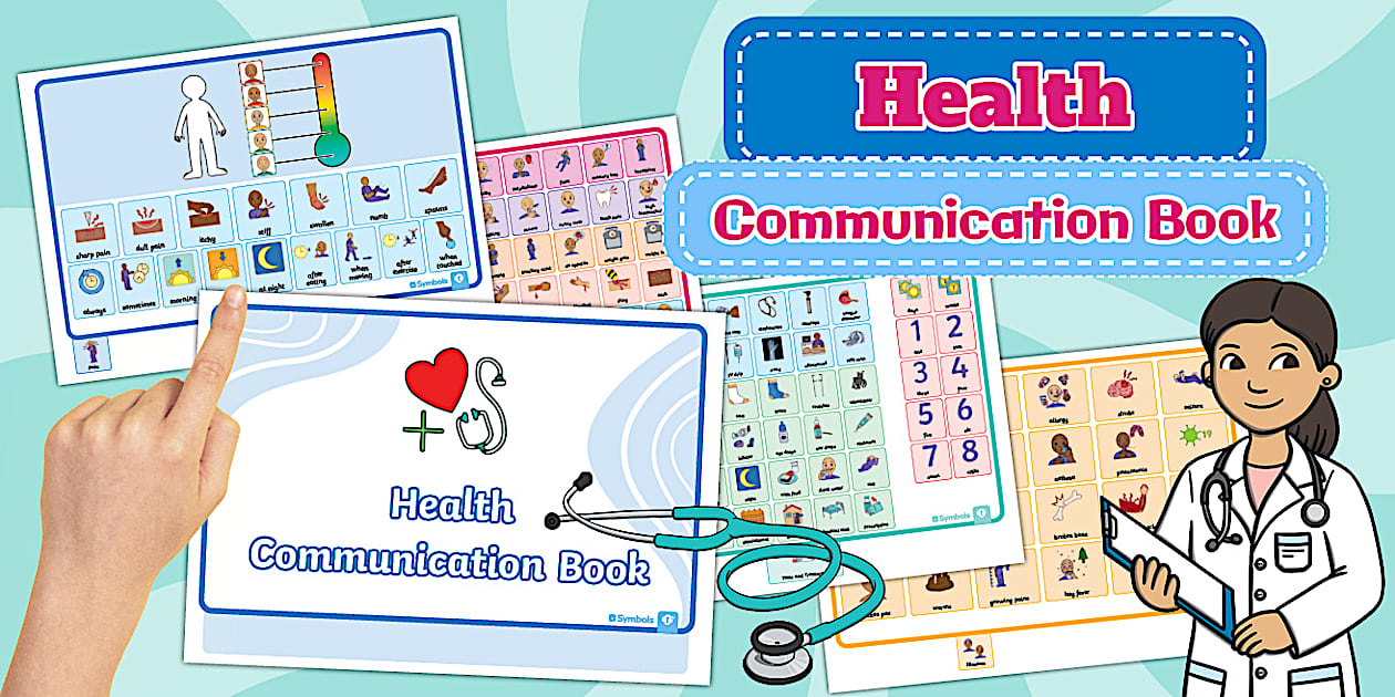 Twinkl Symbols: Health Communication Book