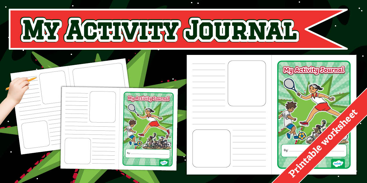 * NEW * My Activity Journal Writing Frame (teacher made)