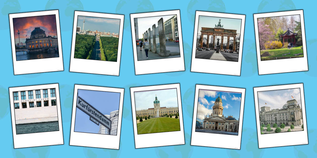 Berlin Instant Photo Style Display Images - Twinkl