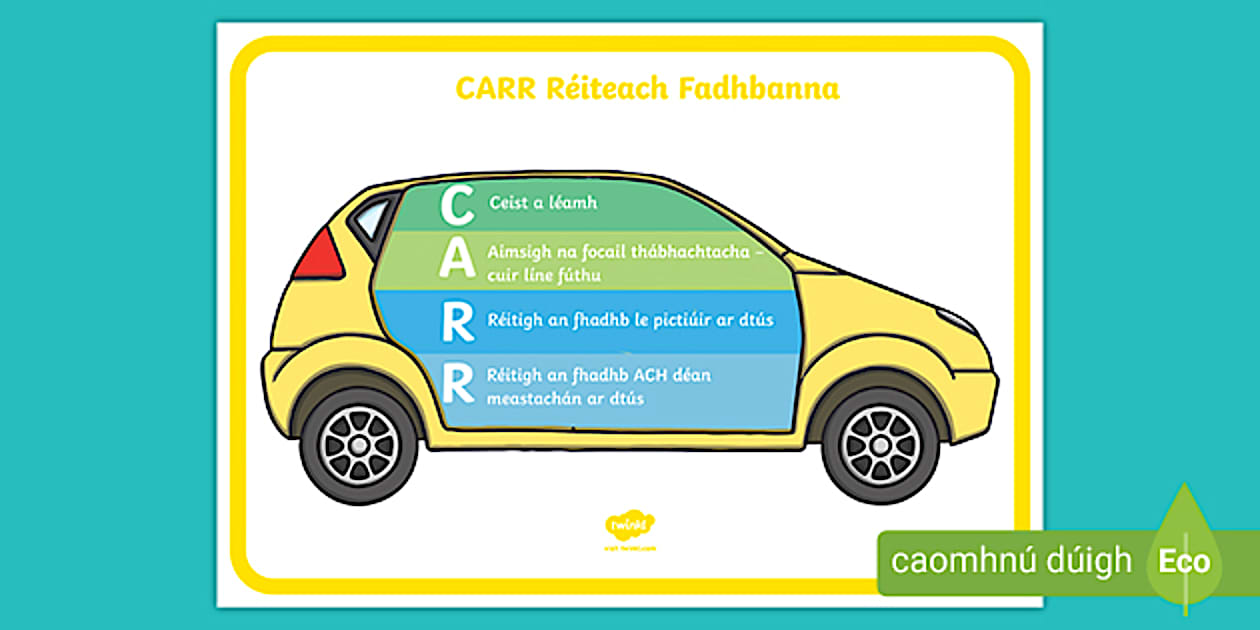 RUDE Problem Solving Gaeilge (CARR) (teacher made) - Twinkl