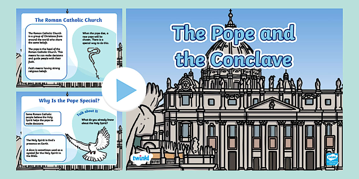 KS1 The Pope and the Conclave PowerPoint - Twinkl